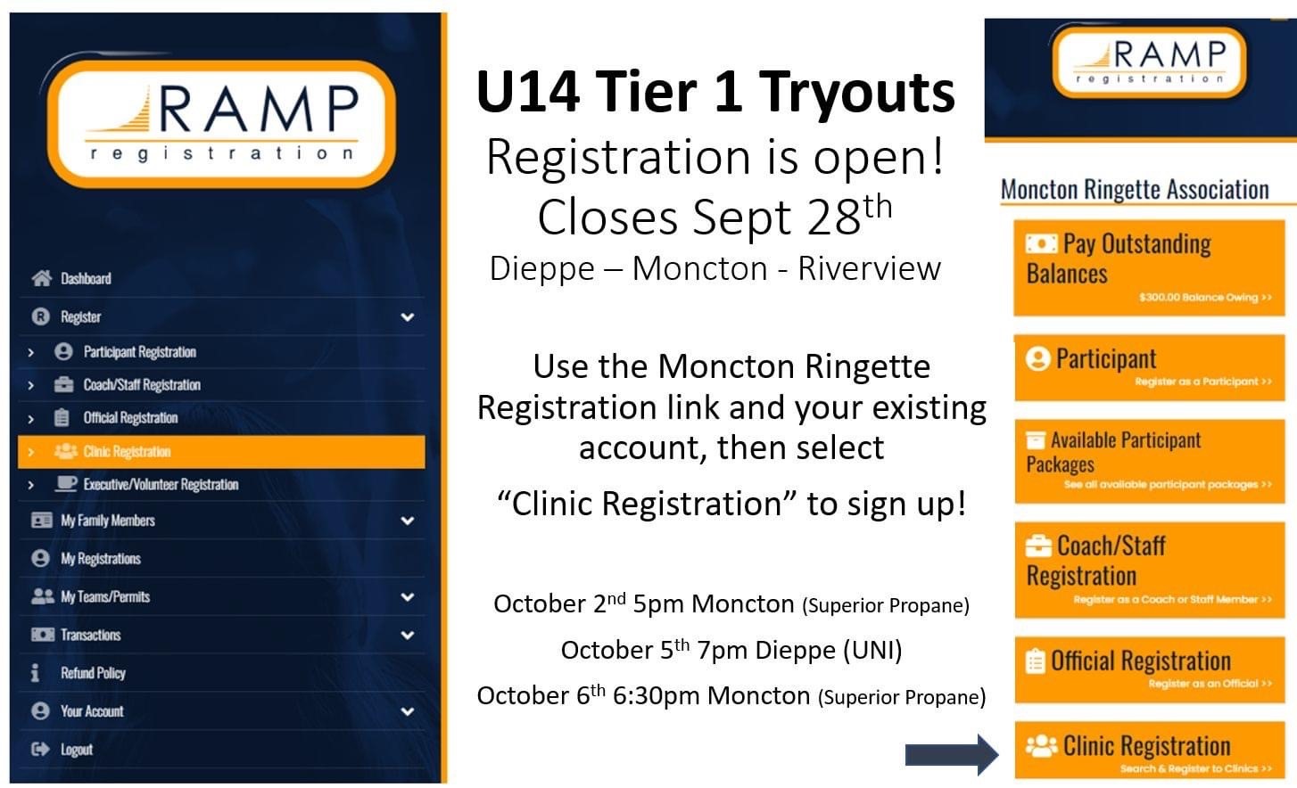 Moncton Ringette Association : Website by RAMP InterActive